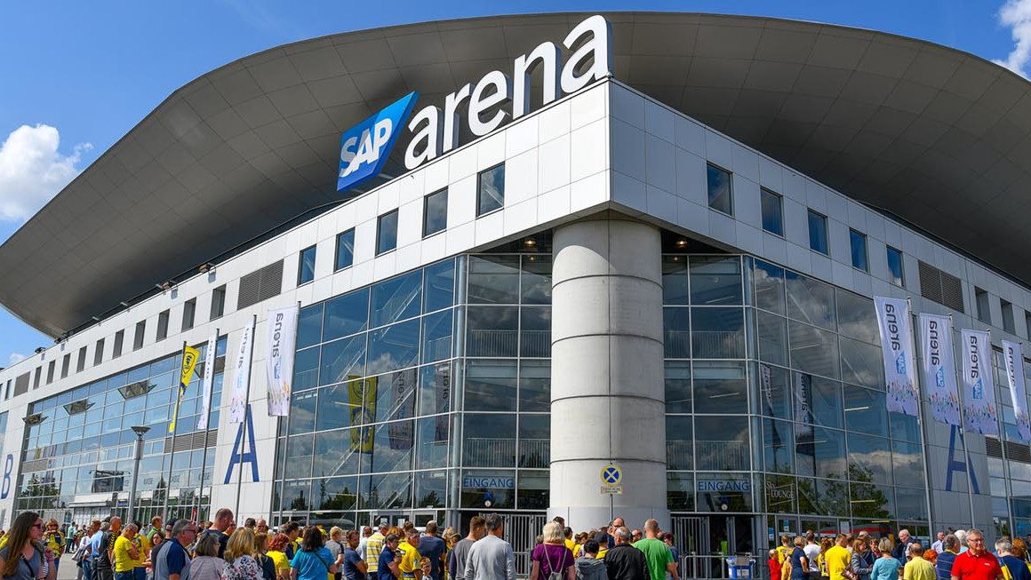 SAP Arena ist Spielort der EURO 2024 - Rhein-Neckar Löwen